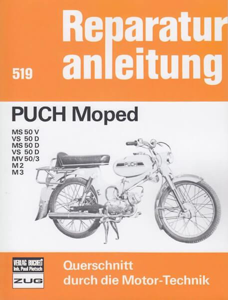 Reparaturanleitung Puch Moped MS50V, VS50D, MV50/3