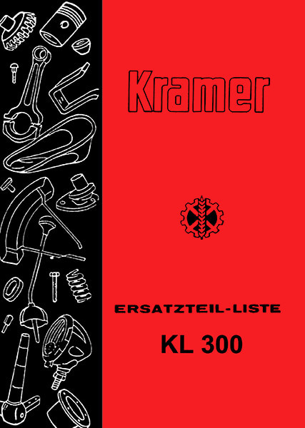 Kramer KL300 Ersatzteilliste