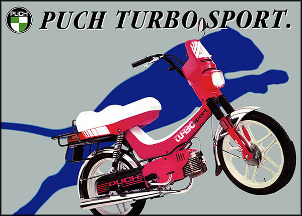 Puch Turbo Sport Poster