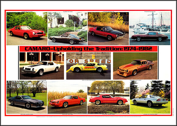 Chevrolet Camaro Poster
