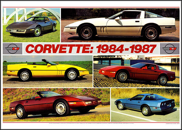 Chevrolet Corvette Poster