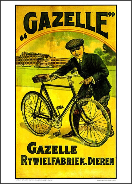 Gazelle Fahrrad & Velo Poster