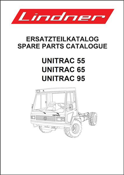 Lindner Unitrac 55, 65 und 95 Ersatzteilliste