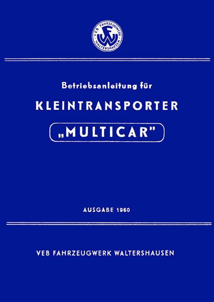 Multicar 21 Betriebsanleitung